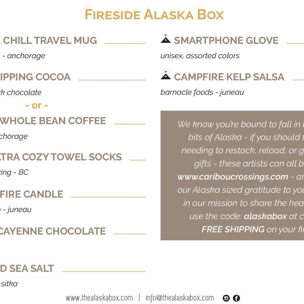 The Alaska Box | Alaska Box Corporate Fireside